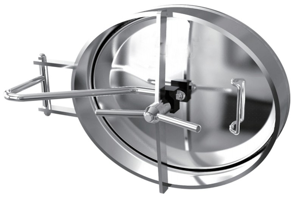 17" × 13" Sanitary Inward Oval Pressure Tank Manways - Buy 17" × 13 ...