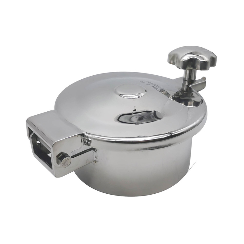 Stainless Steel Sanitary Tank Manway with One Handle - Buy Stainless ...