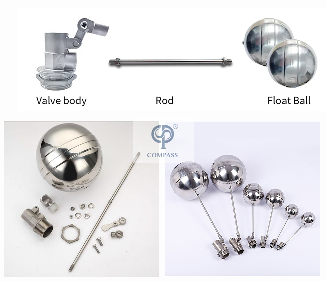 Industrial Brass Floating Float Ball Valve for Water Tank - Buy Brass ...