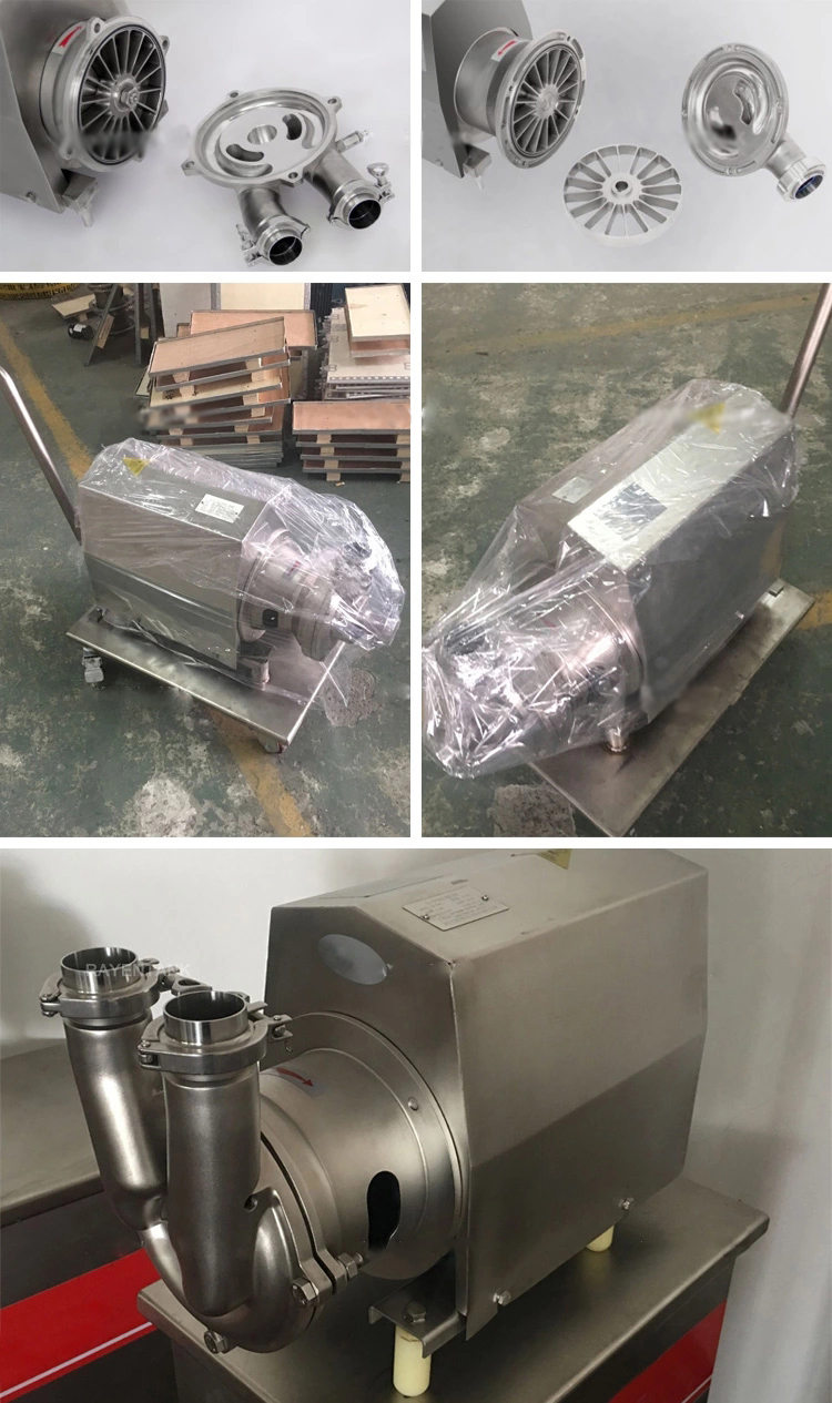 Sanitary Electric Stainless Steel Self Priming CIP Pump - Buy Sanitary ...