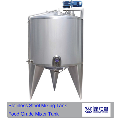 10000L Sanitary Vertical Storage Stirring Mixing Tanks Magnetic ...