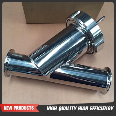 China Stainless Steel 316L Hygienic 4" Angle Type Filter Strainer - Buy ...