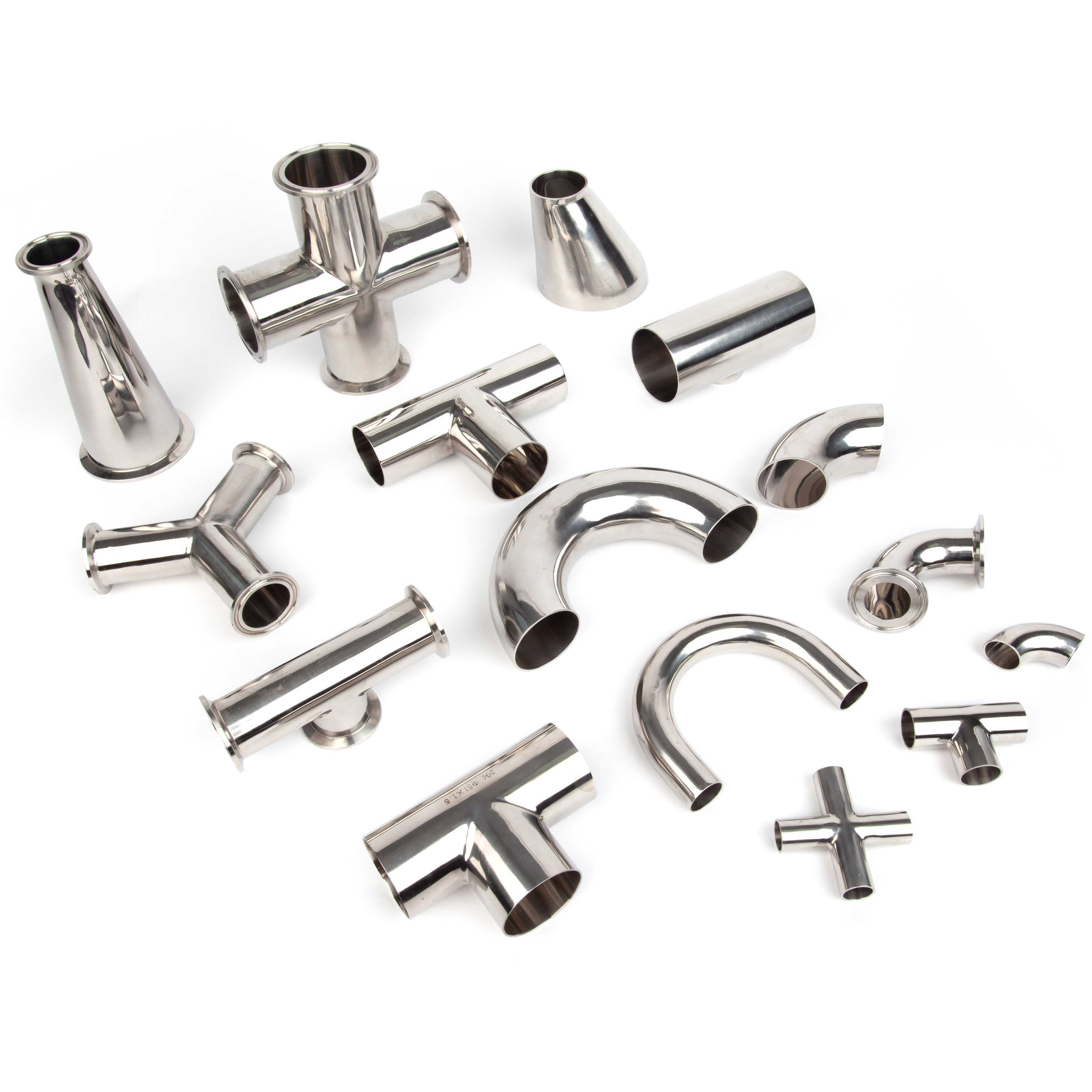 Sanitary Stainless Steel Butt Welded Pipe Elbow Bend - Buy Hygienic ...