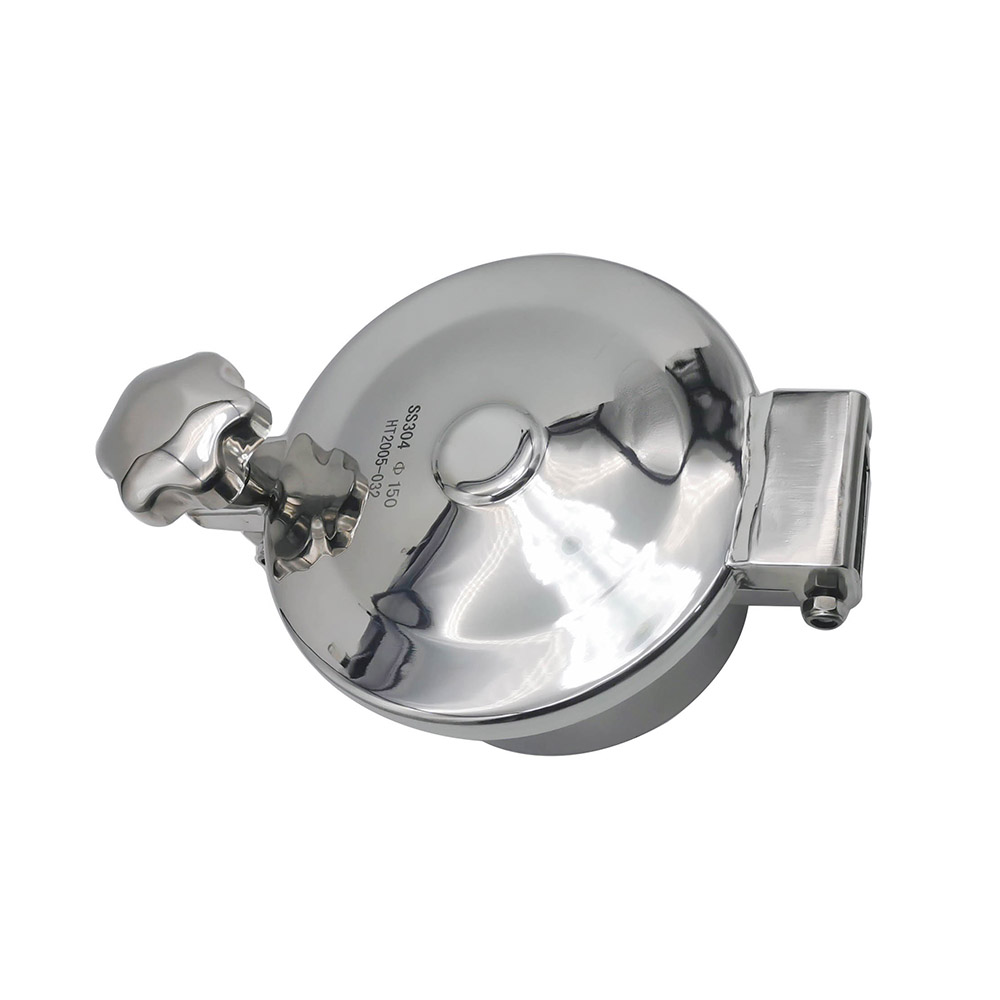 Stainless Steel Sanitary Tank Manway with One Handle - Buy Stainless ...
