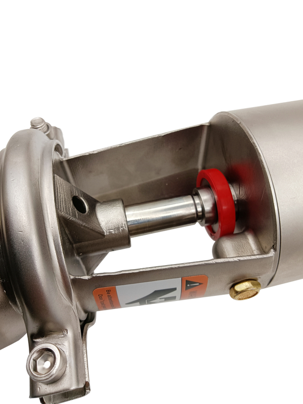 Stainless Steel Sanitary 3-way 21 Model LL Type Pneumatic Flow Diverter ...