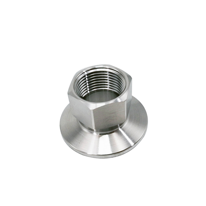 Stainless Steel Sanitary Threading Clamp Ferrule - Buy Product on China ...